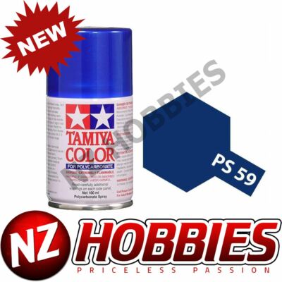 TAMIYA TAM86059 PS-59 Dark Metallic Blue 100ml Spray Can | eBay