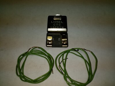 C-7 Lionel O 027 gauge CTC track lockon with wires track connector VGC ...