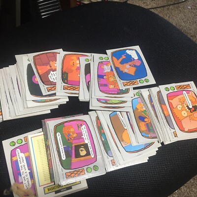 The Simpsons Lot Topps Trading Cards 1990 | eBay