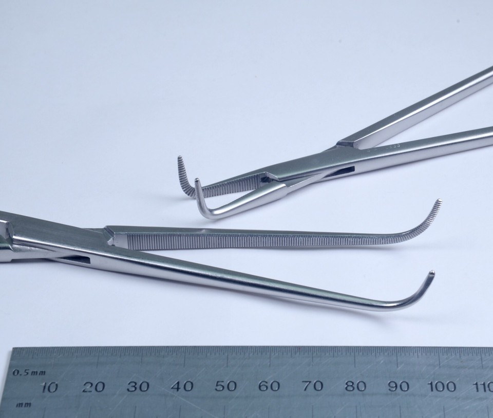 2x Mixter Thoracic Forceps 11" Stainless Steel Surgical | eBay