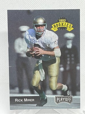 Rick Mirer 1993 Playoff Rookies #308 Rookie Card RC | eBay