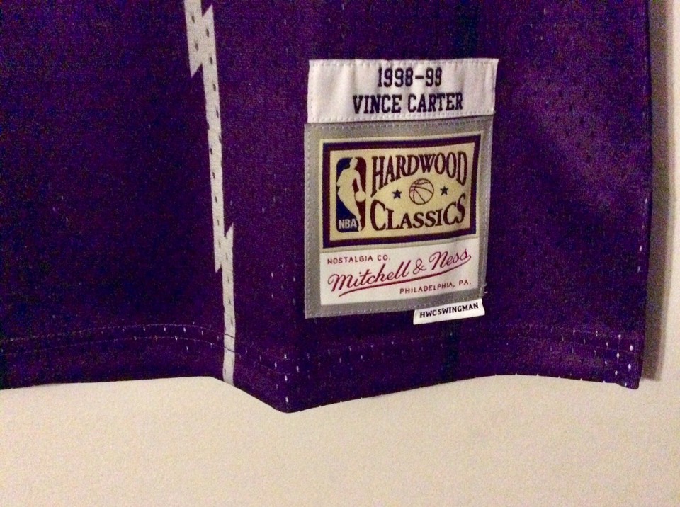 Mitchell And Ness 1998-1999 Vince Carter NBA Toronto Raptors Swingman ...