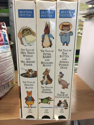 1993 The World Of Peter Rabbit And Friends BOX SET VHS (3 MOVIES) | eBay