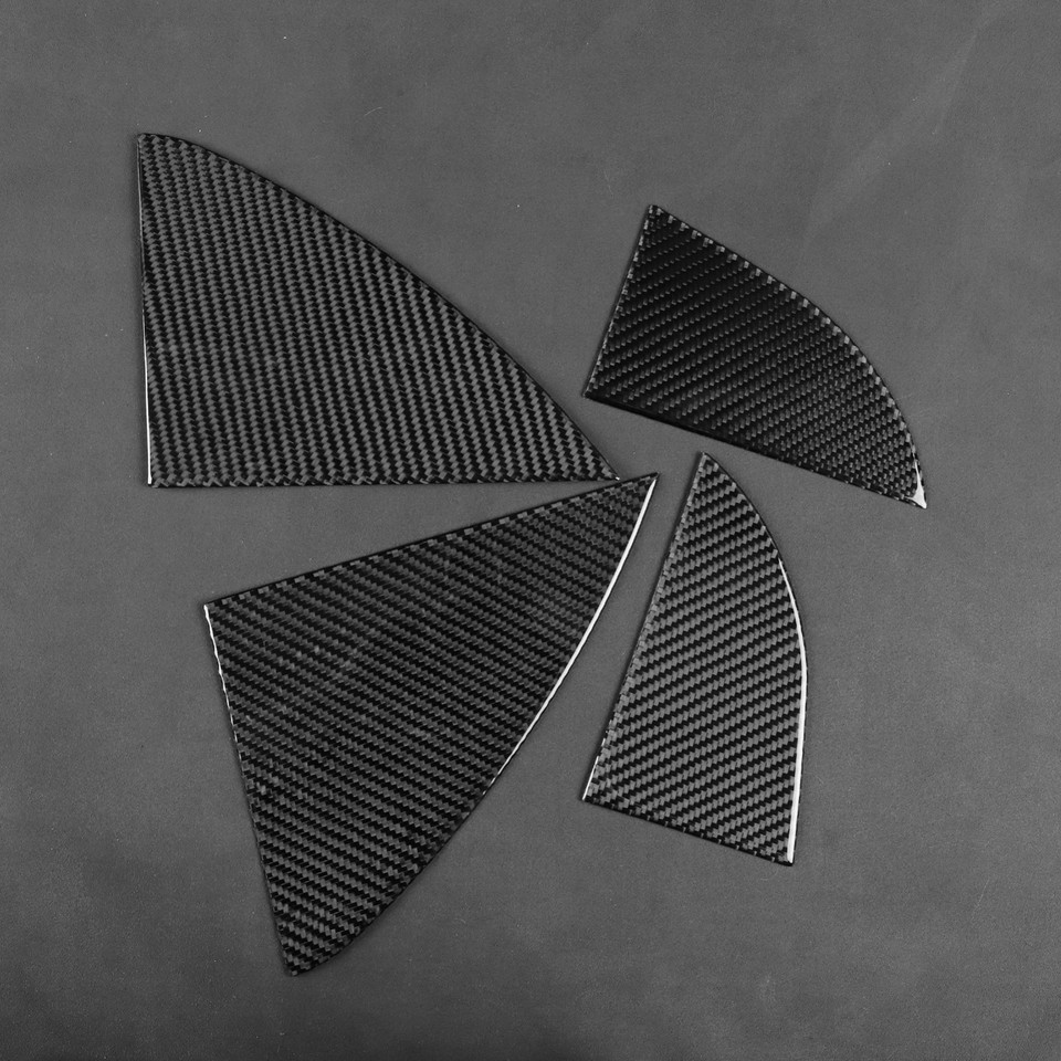 Real Carbon Fiber Dashboard Side Panel Slot Cover For Ford Fusion ...