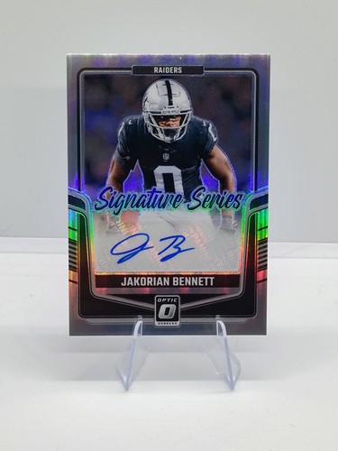 2024 Panini Donruss Optic Jakorian Bennett Signature Series Auto Holo #SSH-JBT | eBay