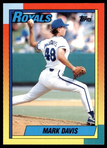 1990 Topps Traded Mark Davis Baseball Cards #24T | eBay