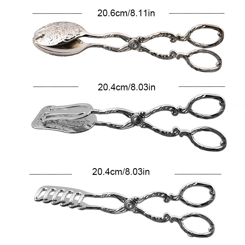 Vintage Style Fruit Salad Cake Clip Buffet Food Tong Snack Clip Pastry ...