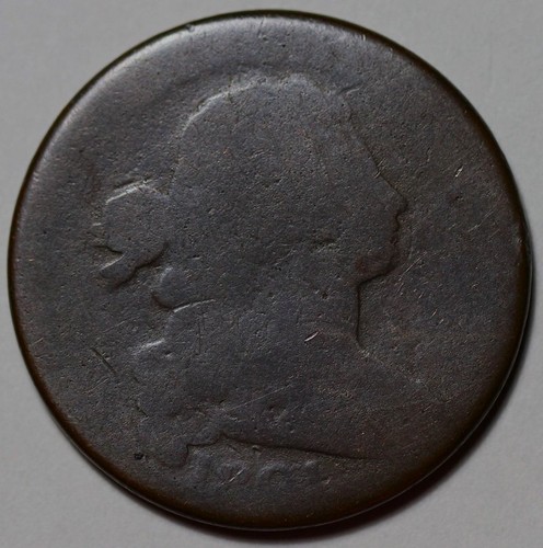 1801 Draped Bust Large Cent - 3 Error Reverse - US 1c Copper Coin | eBay