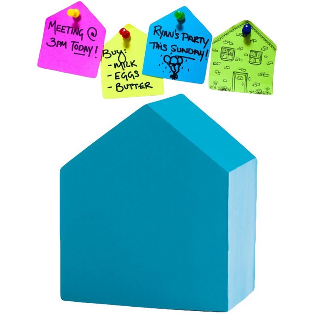 500pc House Shaped Memo Block Note Pads Jotter Reminder Paper Cube ...