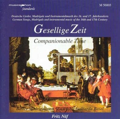 Zeit,Gesellige / Naf - German Songs / Madrigals [New CD] | eBay
