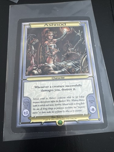 Magic the Gathering - Ashnod - Vanguard Series #4 - MTG Oversize Card ...