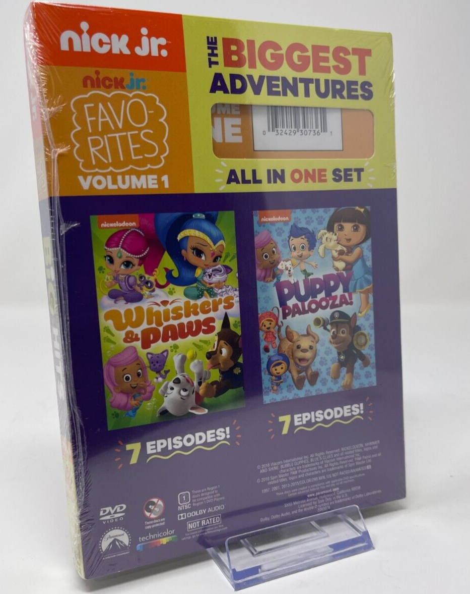 Nick Jr Dvd 很多 Amazon.com: Nick Jr. Favorites 6 DVD