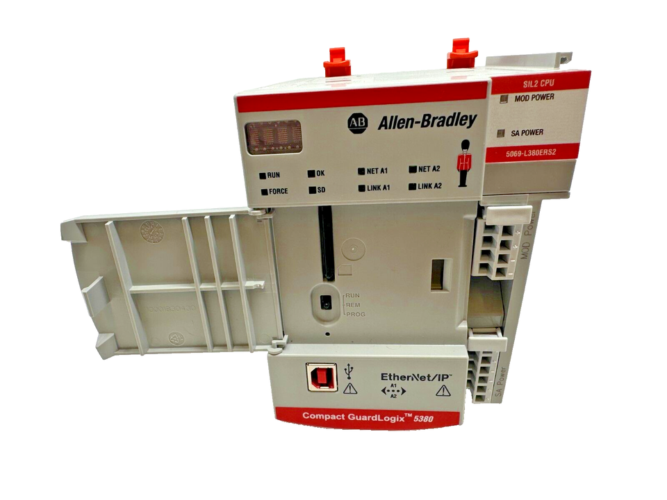 Allen-Bradley 5069-L380ERS2 Compact GuardLogix 5380 Safety Controller ...