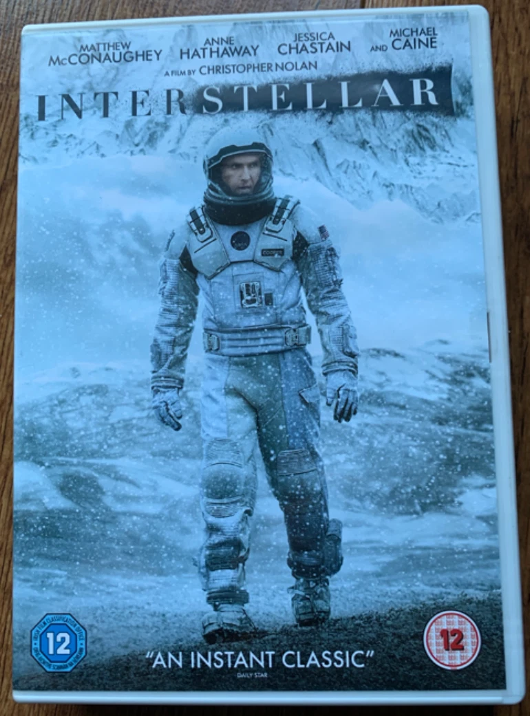 Interstellar Dvd Label