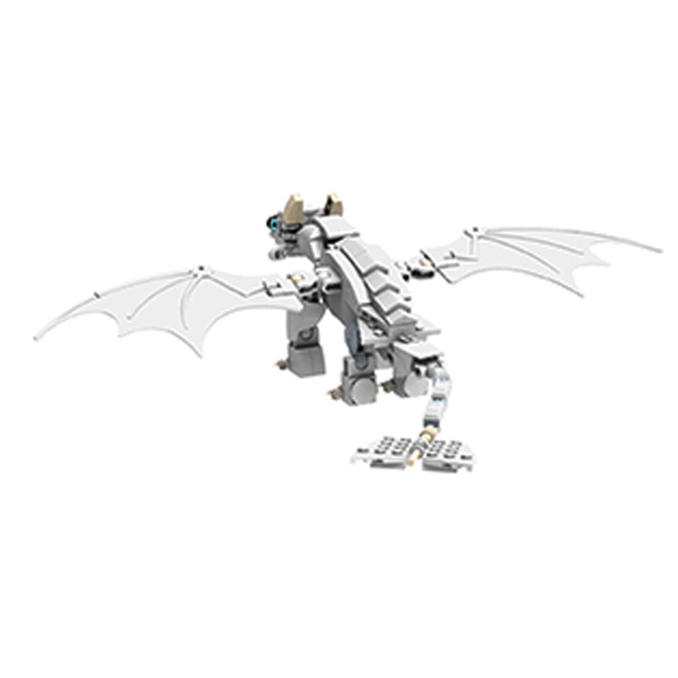 Toothless Night Light Fury Dragon Building Blocks Set MOC Bricks ...