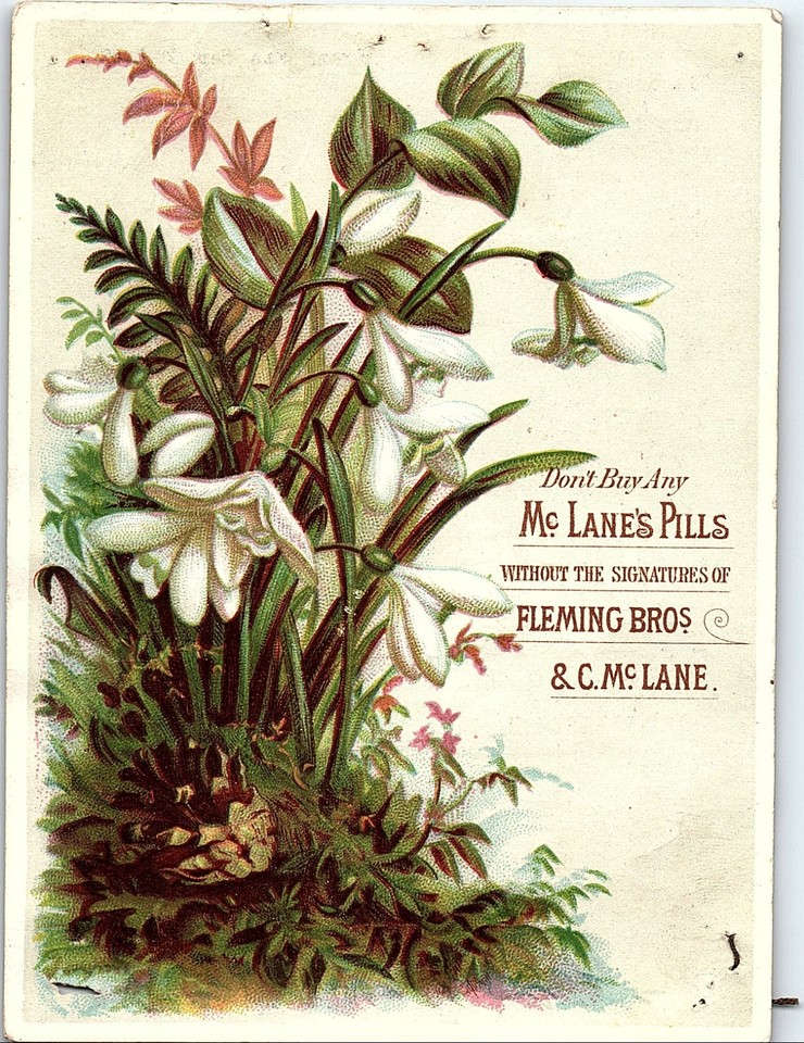 1880's John F. Fouch Williams, CA Quack Dr. M'Lanes Victorian Trade ...