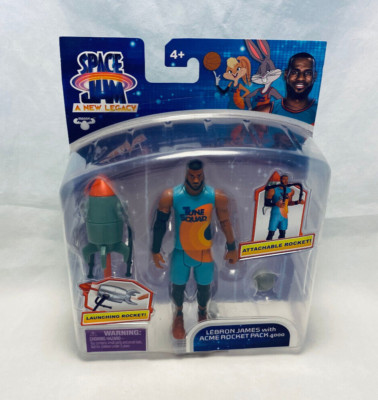 Space Jam A New Legacy Lebron James w/ Acme Rocket Pack 4000 Action ...