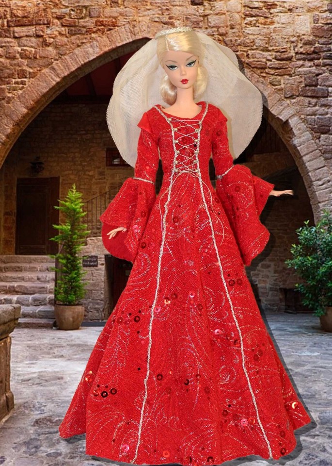 Medieval Doll Clothes Sewing Pattern for Silkstone Barbie Dolls | eBay