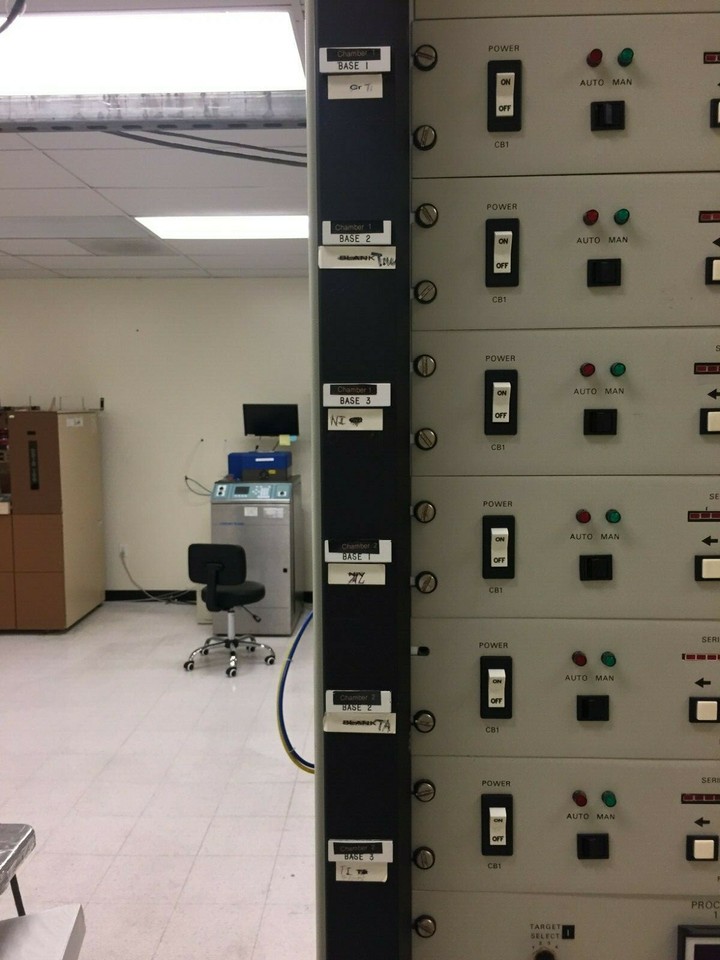 CVC Products 2800 Load Lock Dual Process Chamber Sputtering System with ...