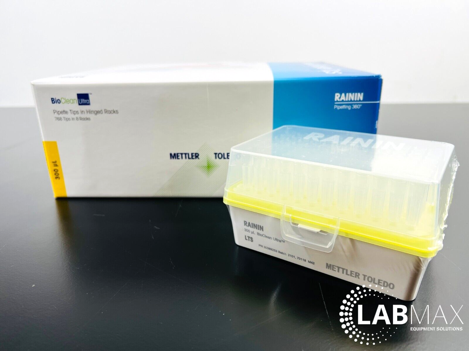 Rainin 30389253 Pipette Tips RT LTS 300µL CASE OF 4 BOXES for sale ...