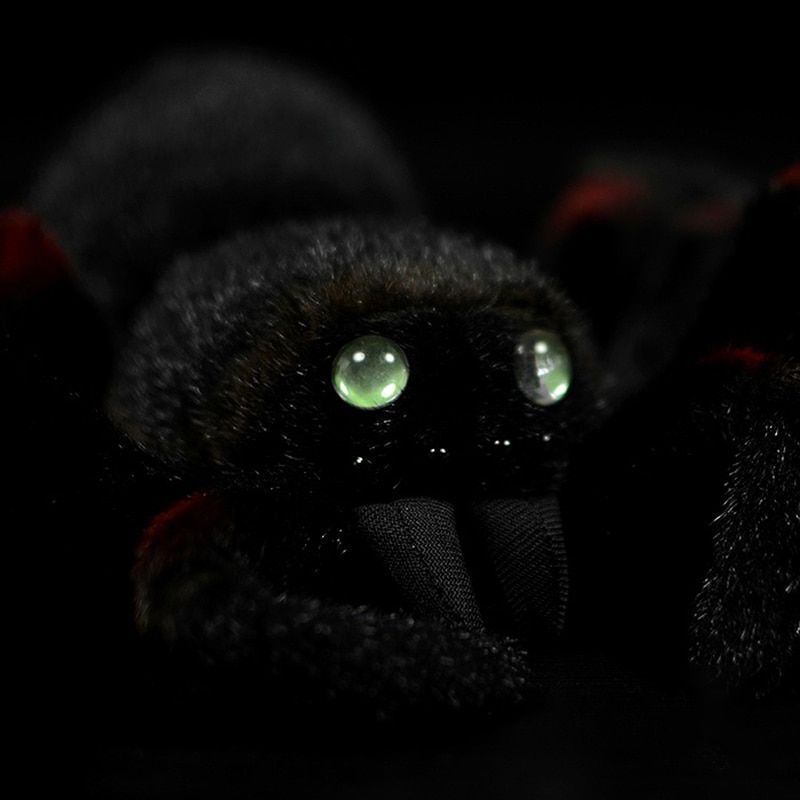 21cm Simulation Spider Plush Toy Wild Insect Soft Stuffed Doll Kids ...