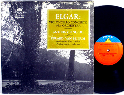 EVEREST Elgar ANTHONY PINI Cello Concerto VAN BEINUM SDBR-3141 EX | eBay