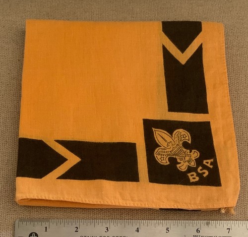 Vintage BOY SCOUTS OF AMERICA Uniform NECKERCHIEF BSA Scouting Badge | eBay