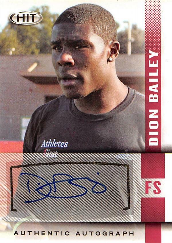 Dion Bailey autographed Football Card (USC Trojans) 2014 SAGE HIT ...