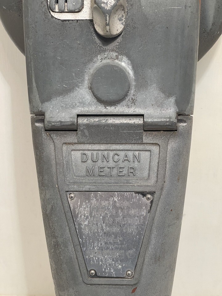 DUNCAN Parking Meter Working Vintage Duncan 60 Original No Key | eBay