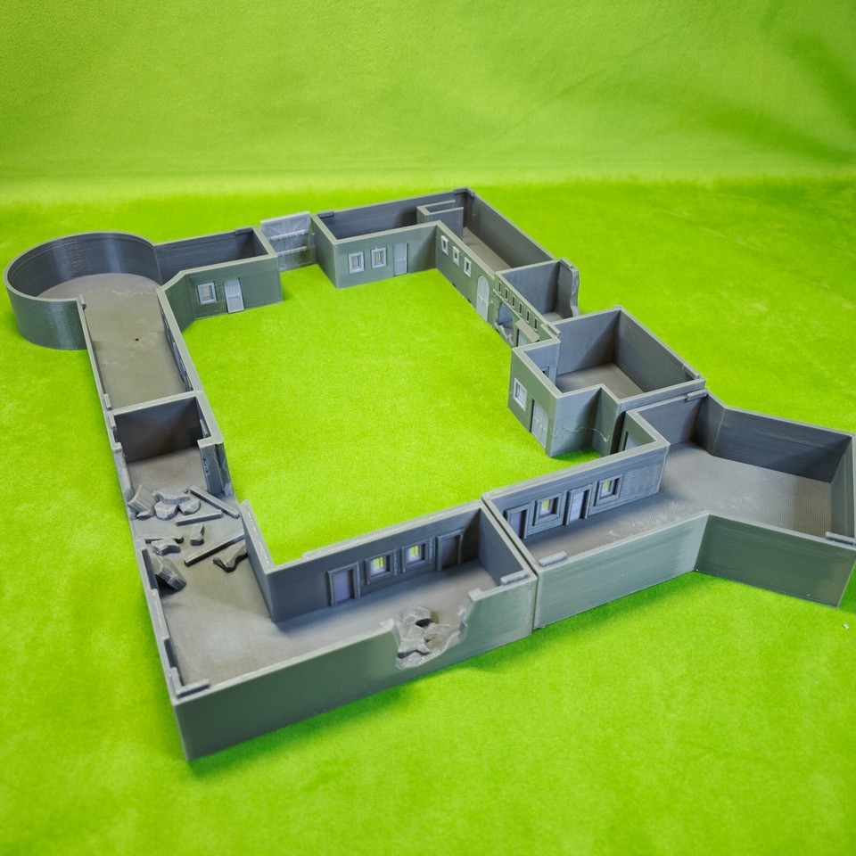 15mm Flames of War North African Desert Fort for WW2 Wargaming | eBay