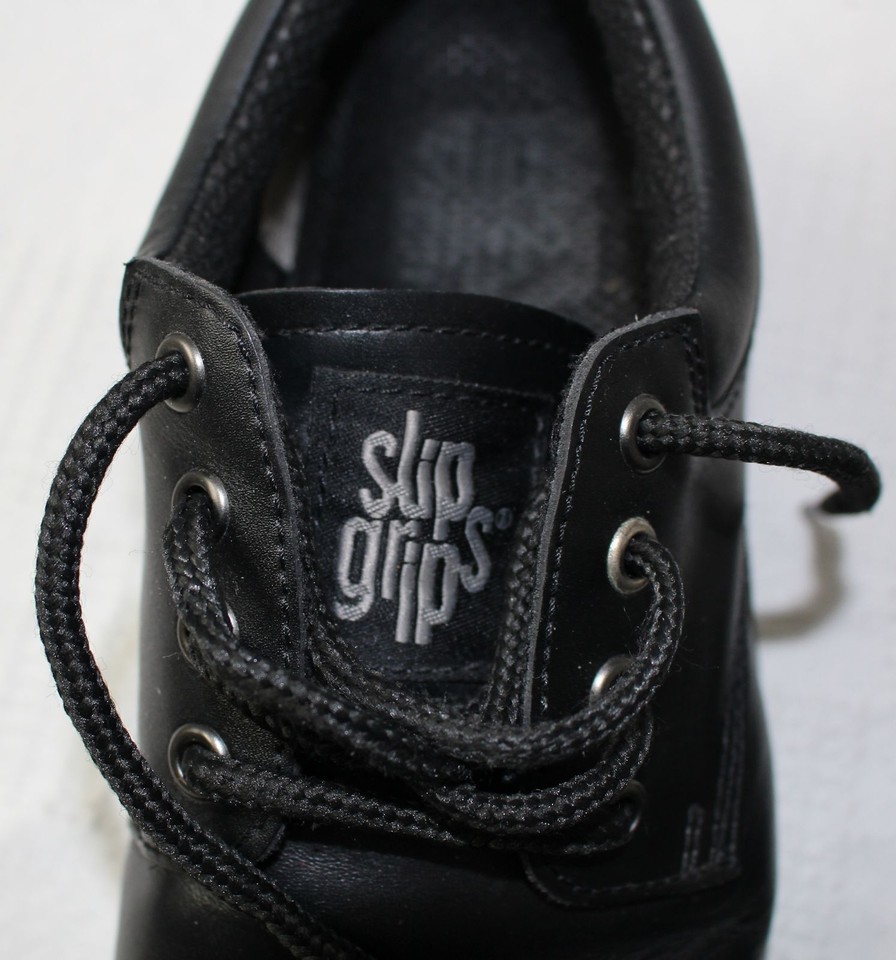 SlipGrips Steel Toe Workshoe Black No Slip 7.5W Women's/6.5W Men's | eBay