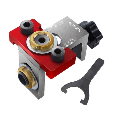 Wood Doweling Jig Hole Drilling Locator Vertical Drill Guide Hole ...