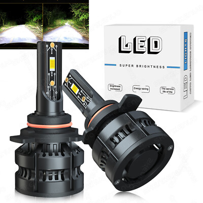 9012 LED Headlight Bulbs 6000K For FORD SPECIAL SERVICE POLICE SEDAN ...