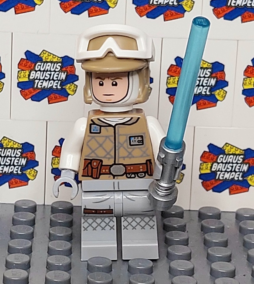 LEGO Star Wars Luke Skywalker on Hoth SW1143 inkl. Lichtschwert Ice ...