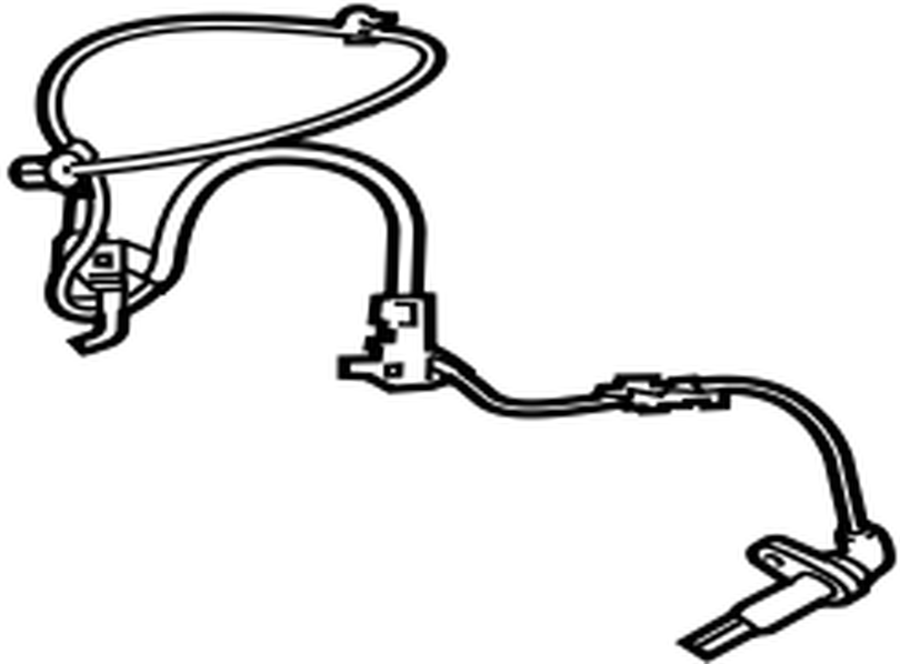 89543-33131 Toyota Sensor, speed, front lh 8954333131, New Genuine OEM ...