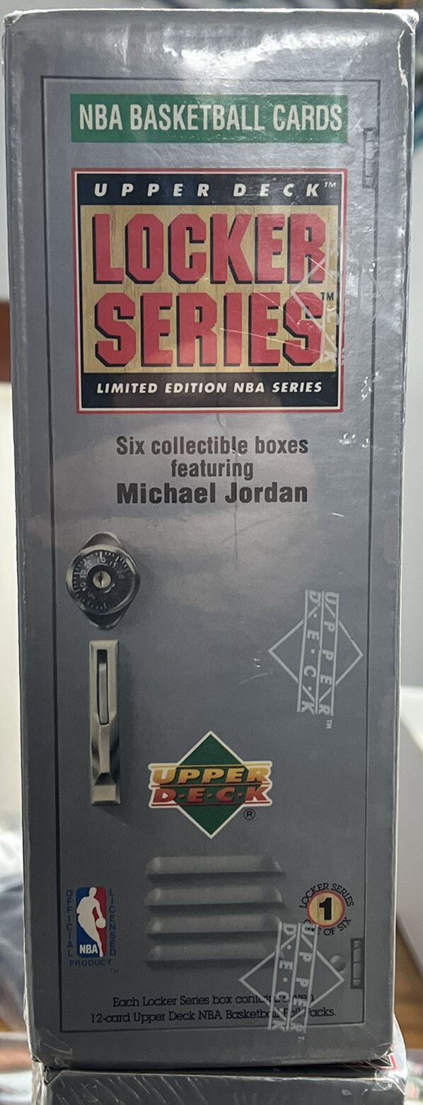 1991-92 UpperDeck Basketball MICHAEL JORDAN LOCKER SERIES Sealed Box #1 ...