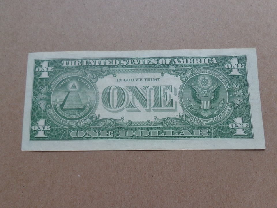 USA $1 banknote 1957 Silver Certificate blue seal - star (cusa) | eBay