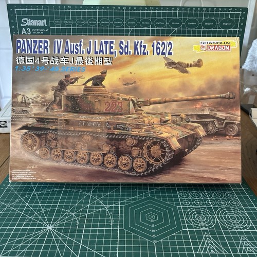 1/35 Dragon 6080: Panzer PzKpfw.IV Ausf.J SdKfz.162/2 Late Prod NIB,LB ...
