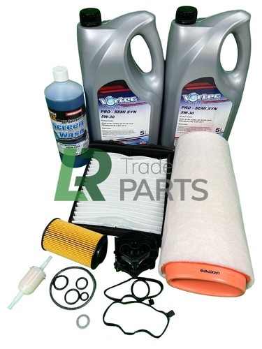LAND ROVER FREELANDER 1 2.0 TD4 FULL SERVICE FILTER KIT, OIL & MODIFIED ...