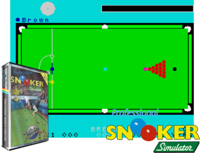 Sinclair ZX Spectrum 48K Game - PROFESSIONAL SNOOKER SIMULATOR ...