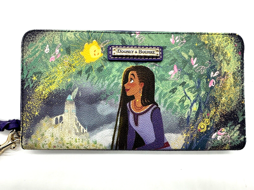 Disney Dooney & and Bourke Wish Wallet Wristlet Asha Valentino Star NWT ...
