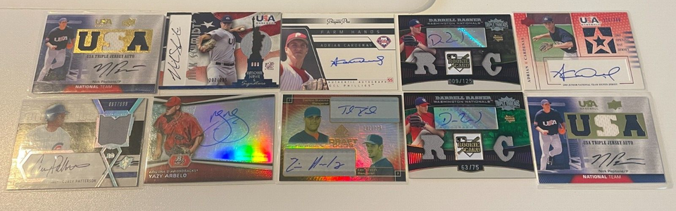 (80) MLB Baseball Auto Autograph Rookie Card RC LOT QTY x100 Book Value ...