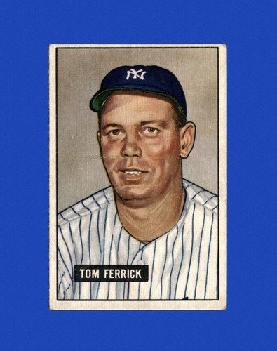 1951 Bowman Set-Break #182 Tom Ferrick RC VG-VGEX *GMCARDS* | eBay