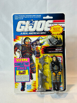 1990 Hasbro GI Joe SCI FI Expert Action Figure Factory SEALED in ...