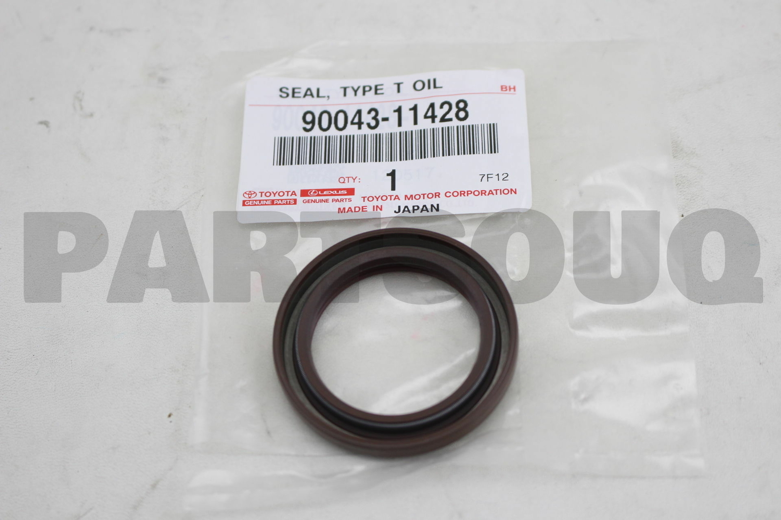 9004311428 Genuine Toyota SEAL, OIL(FOR TIMING CHAIN OR BELT COVER ...