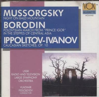 Fedoseyev Conducts Ippolitov-Ivanov, Borodin & Mussorgsky - Music CD ...