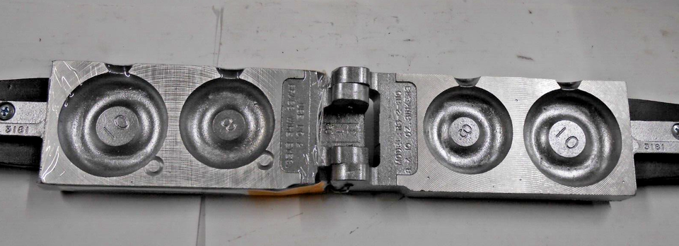 3181 Do-It River Sinker Mold 8, 10 oz 100 # 2 Brass Eyes included | eBay