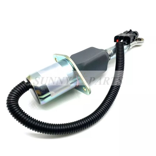 12V 3930233 3923680 Shutoff Solenoid fits Hyundai R300 Excavator | eBay