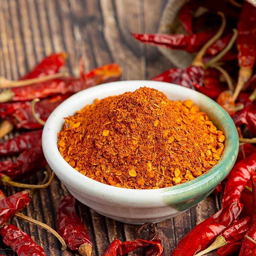 Thai Red Chili Pepper Cayenne Natural Hot Spicy Ground 100 Sachets 1 ...