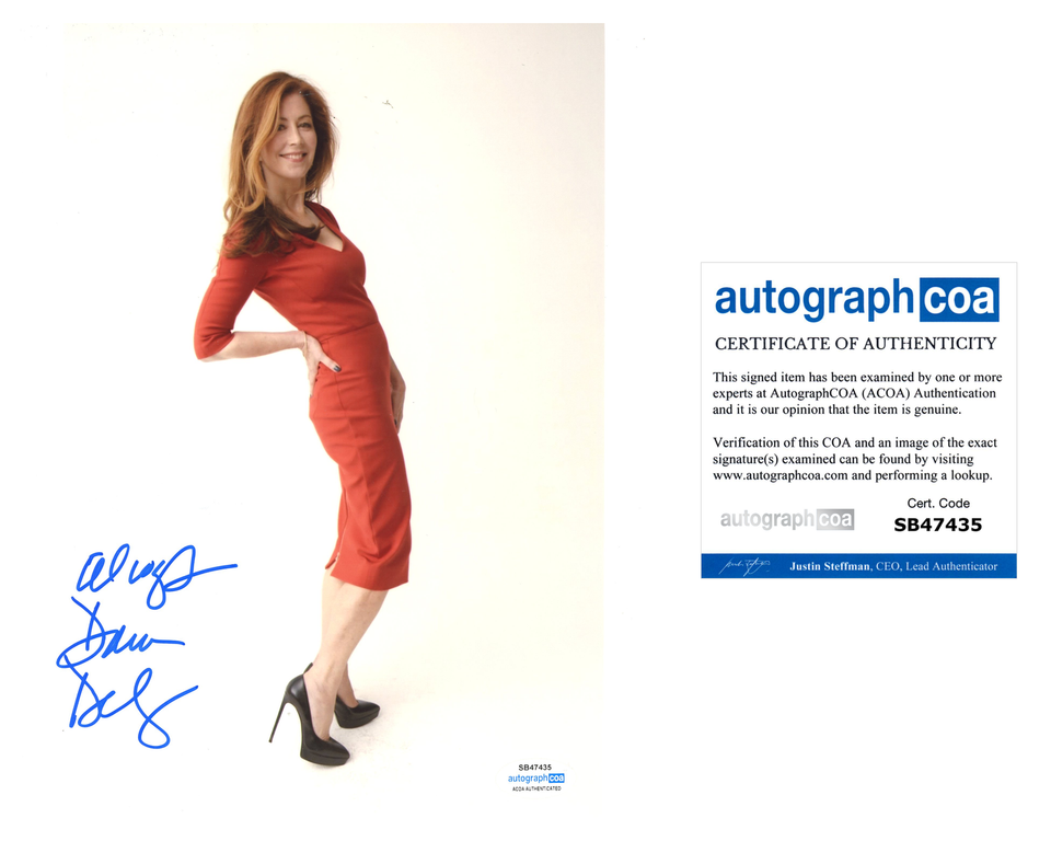 Dany Delany Body of Proof Autographed Signed 8x10 Photo ACOA | eBay